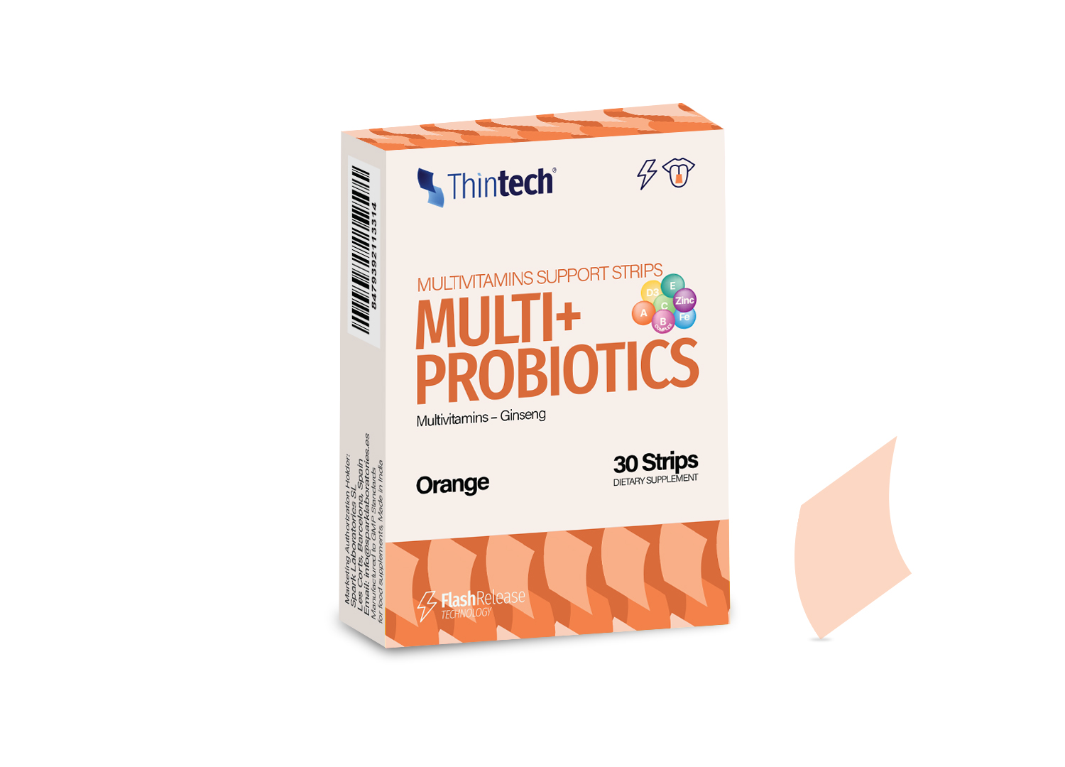 Thintech | Revolutionary Vitamin Strips - Fast Dissolving, Easy to Use